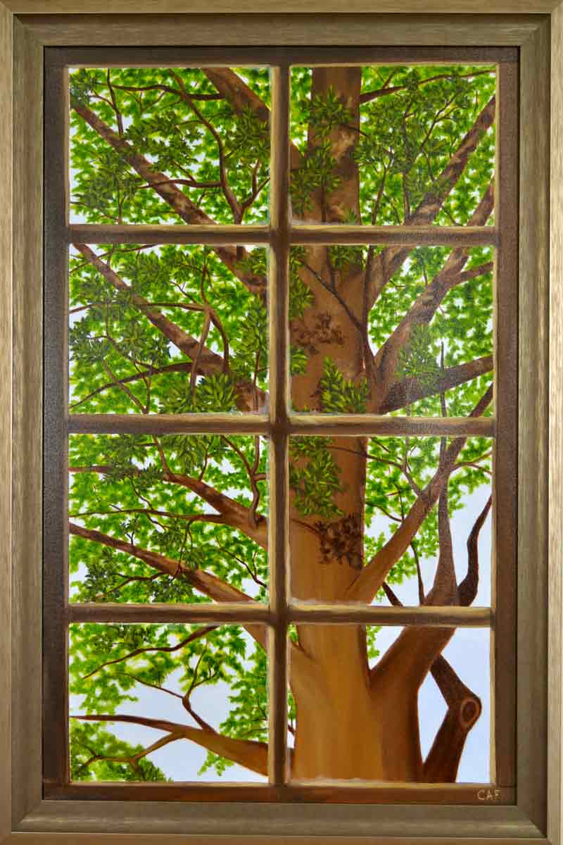 Through the Summer Window – CafScape Art